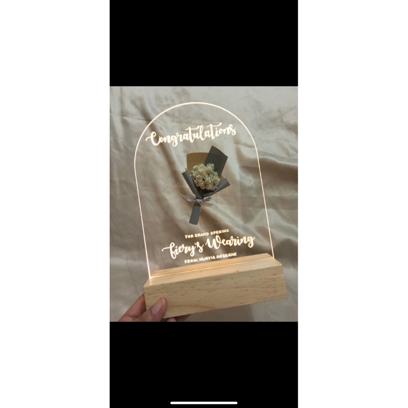 Jual akrilik lembaran A5 A6 akrilik cutting laser acrylic custom ...