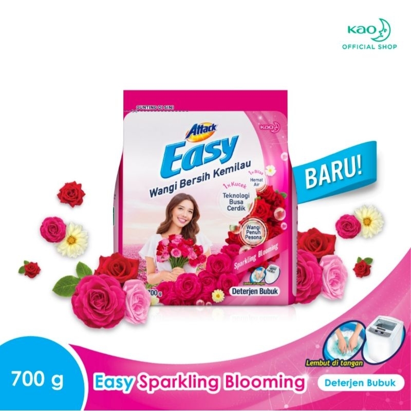Jual Attack Easy Sparkling Blooming 700 gr | Shopee Indonesia