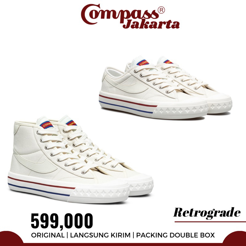 Jual [ORIGINAL] Compass Retrograde Cream Low High | Shopee Indonesia