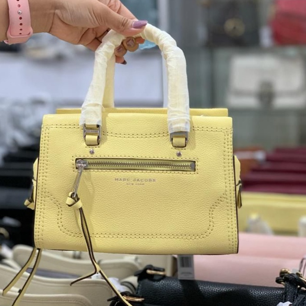 Jual Tas Wanita Branded Marc Jacobs MJ Mini Cruiser Satchel Vanilla 100 ...