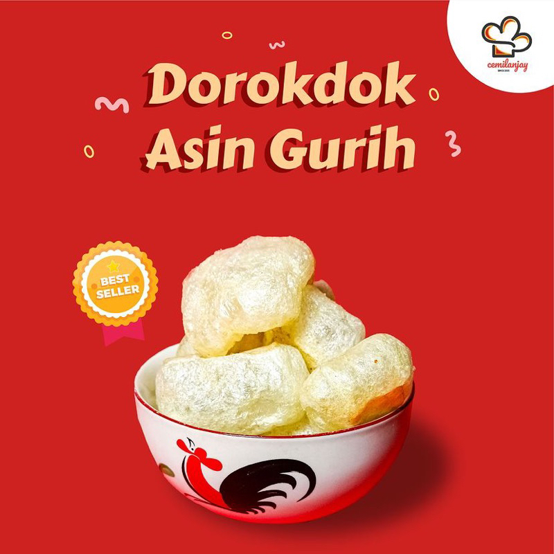 Jual [130GR-140GR] DOROKDOK GULING/KERUPUK KULIT SAPI | Shopee Indonesia