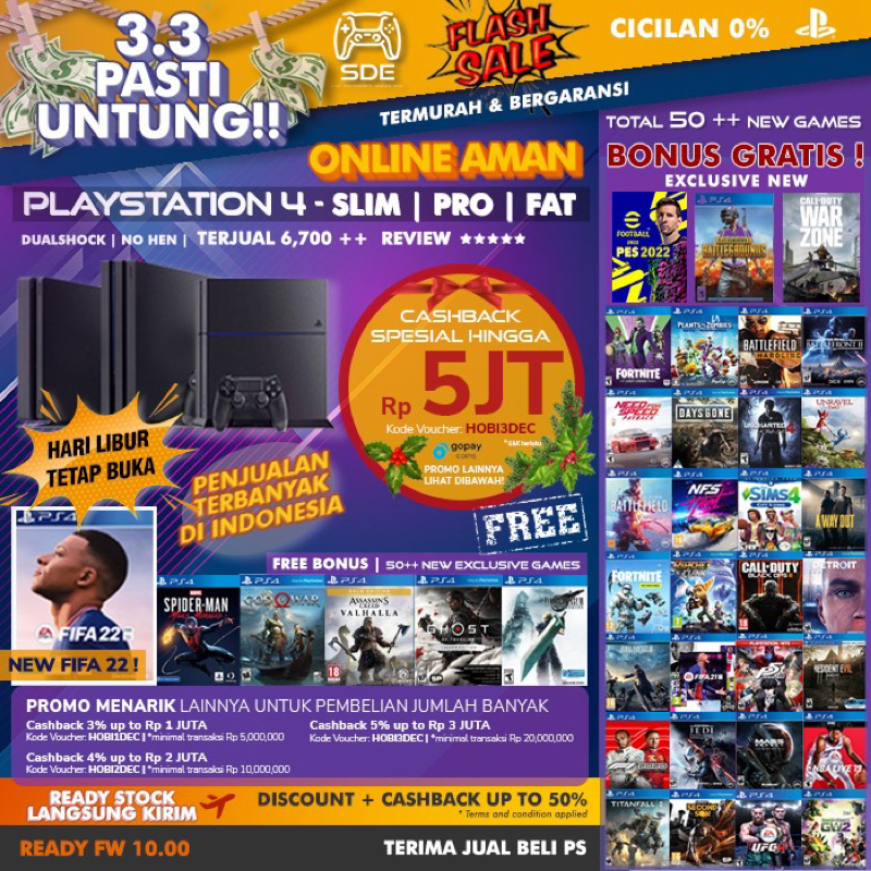 Jual PS 3 Pro Terlengkap & Harga Terbaru Maret 2023 | Shopee Indonesia