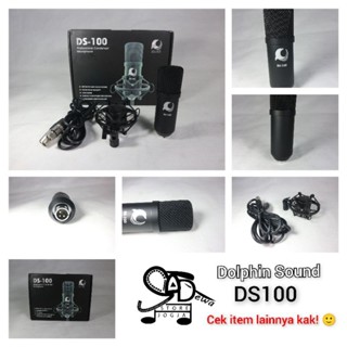 Jual DOLPHIN SOUND DS100 MIC CONDENSER DS 100 CONDENSOR MICROPHONE ...