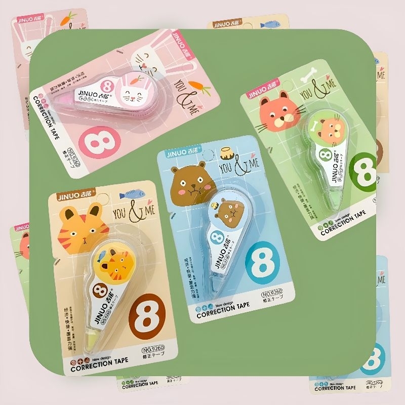 Jual TIPEX ROLL/correction tape/tip-ex kertas fancy/tipe-x karakter ...