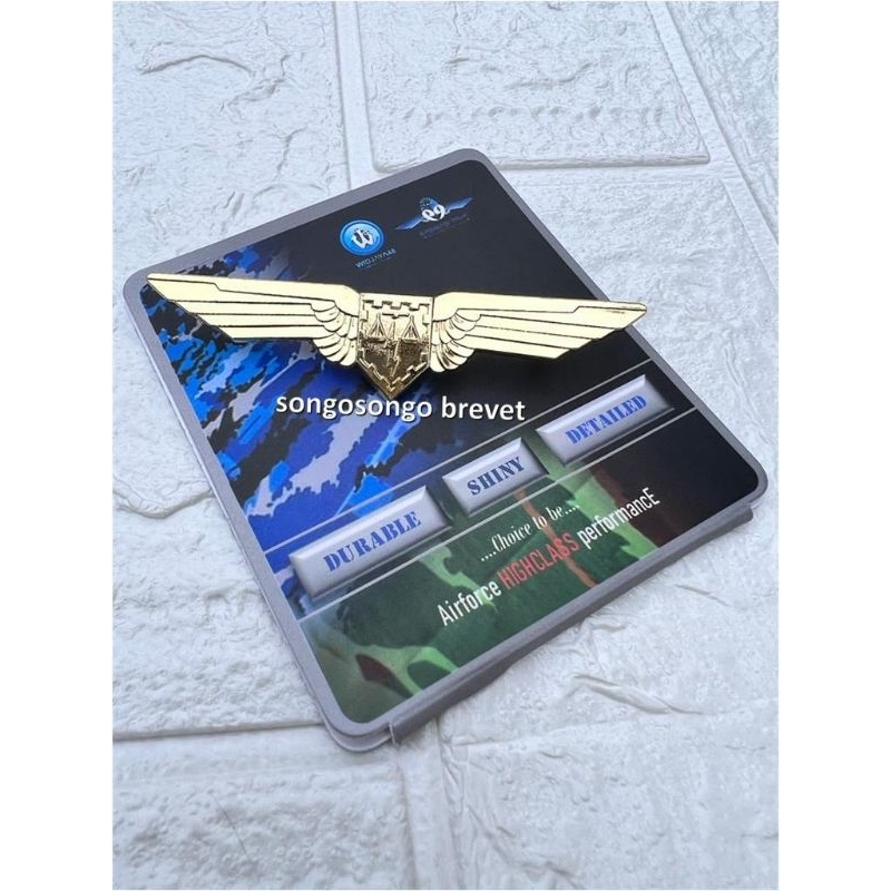 Jual Brevet TNI AU, Wing PMEL/Kalibrasi | Shopee Indonesia