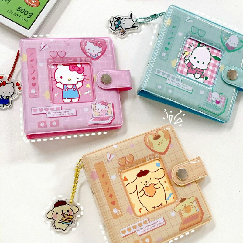 Jual Album Foto Mini Binder 3 Ring / Album Foto Sanrio / Mini Collect ...