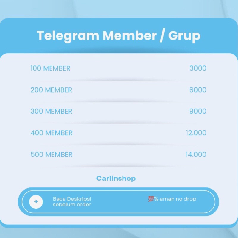 Harga Telegram.member Terbaru Okt 2025 | BigGo Indonesia