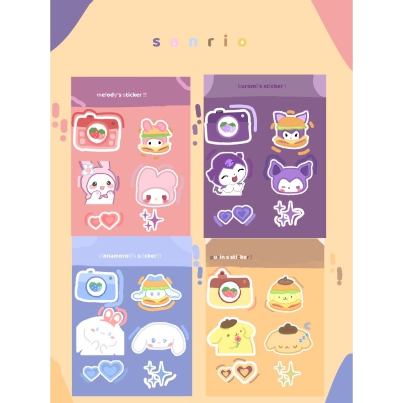 Harga Sanrio Sticker Sheet Terbaru Mar 2025 | BigGo Indonesia