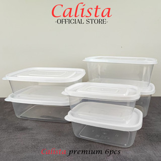 Jual TOPLES BENING SET CALISTA RUMOI PUTIH TRANSPARANT KULKAS SET ISI 12PCS FOOD CONTAINER PREP ...