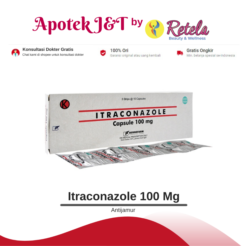Harga Itraconazole100 Terbaru Maret 2024 |BigGo Indonesia