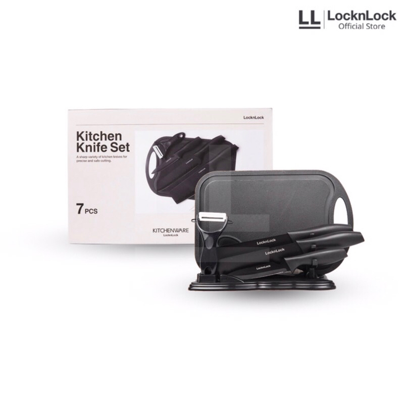 Harga Locknlock Knife SET With Chopping Board Terbaru Okt 2024 |BigGo ...