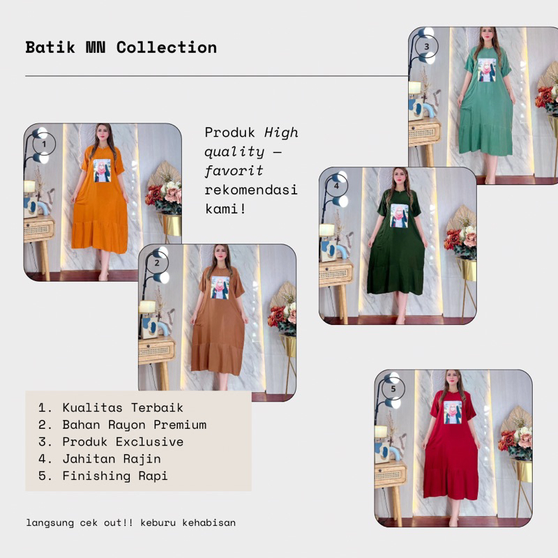 Produk Batik MN Collection | Shopee Indonesia