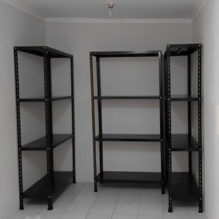 Jual rak plat. ukuran L40×P100×T200 susun 4. ketebalan plat 0,8 mili ...