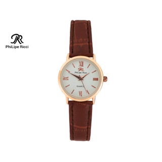 Jual PhiLipe Ricci Jam Tangan Wanita Analog Karet Dial Bulat Diameter ...