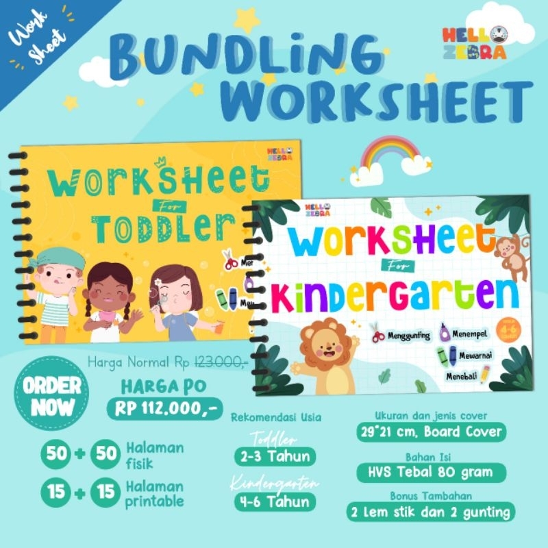 Harga kindergarten worksheet Terbaru Okt 2025 | BigGo Indonesia