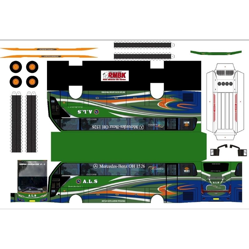 Harga Papercraft BUS ALS Terbaru Okt 2025 | BigGo Indonesia