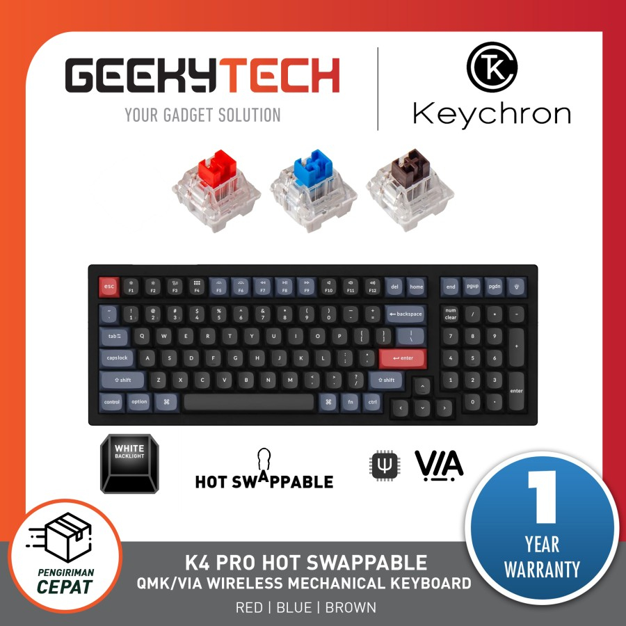 Harga Keychron K4 PRO Terbaru Agustus 2024 |BigGo Indonesia