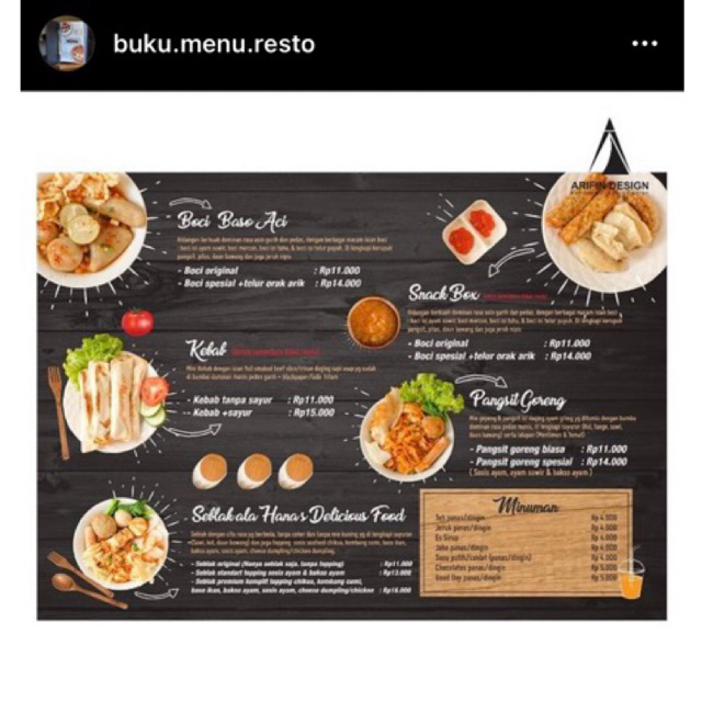 Harga desain+menu+restaurant Terbaru Nov 2024 |BigGo Indonesia