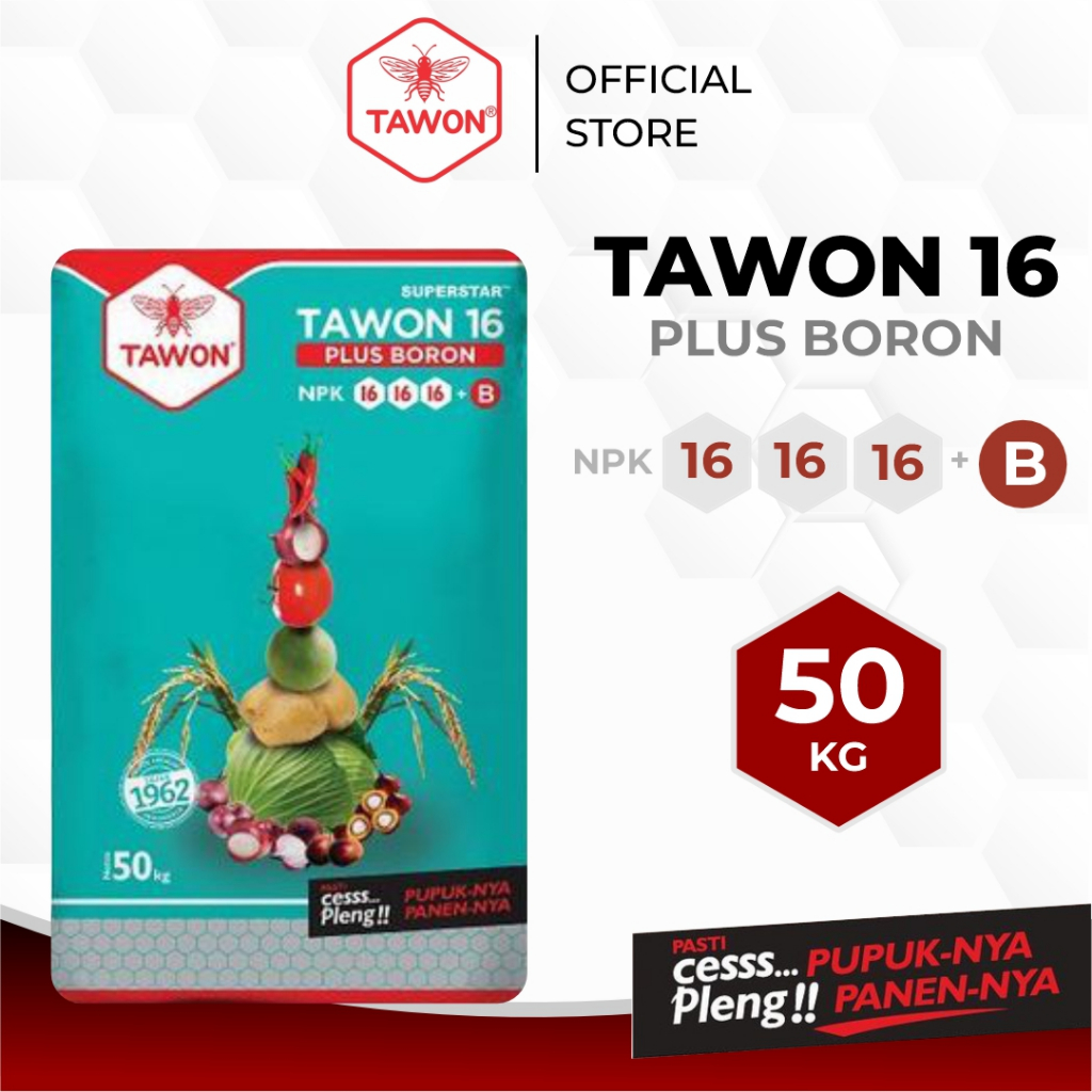 Harga pupuk npk 16 tawon plus boron Terbaru Mar 2025 | BigGo Indonesia