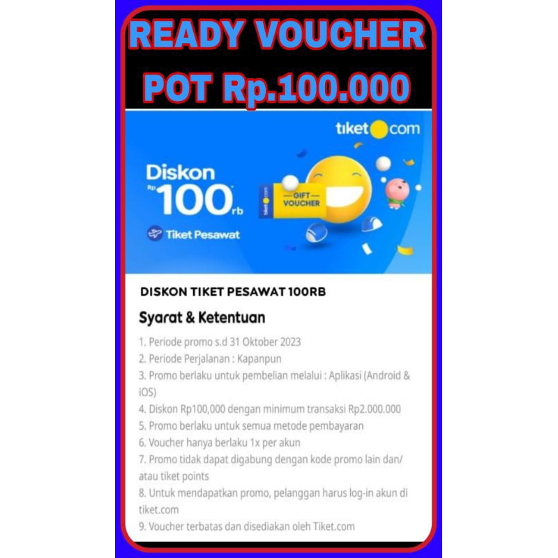 Harga Tiket.com Terbaru Agustus 2023 |BigGo Indonesia