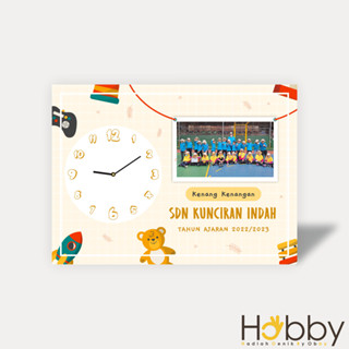 Jual JAM DINDING CUSTOM UNIK NAMA TULISAN HAMPERS GRADUATION KAYU ...