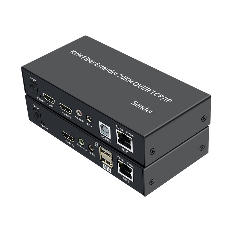 Manhattan 1080p HDMI KVM Over IP Extender Kit (207683)