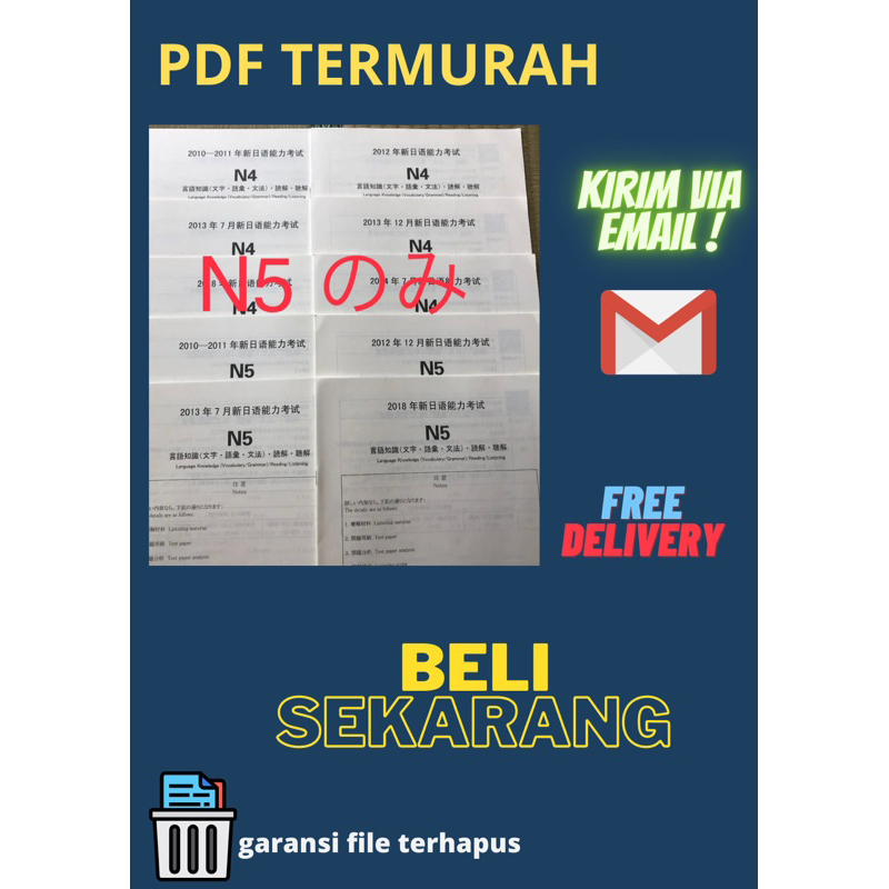 Harga Jlpt N5 PDF Terbaru Agt 2025 | BigGo Indonesia