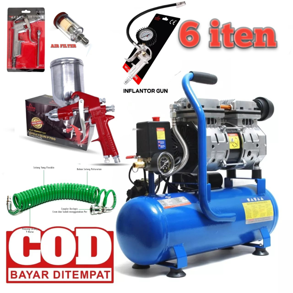 Harga Compressor Oilless Terbaru Januari 2024 |BigGo Indonesia