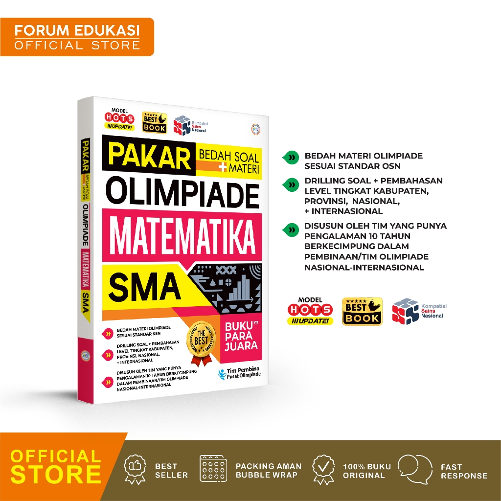 BUKU KSN - OSN 2024 SOAL DAN MATERI SMA PAKAR BEDAH SOAL MATERI OLIMPIADE SMA 2024