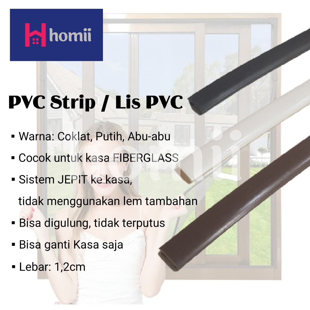 Harga LIS PVC Kawat Nyamuk Terbaru Mei 2025 | BigGo Indonesia