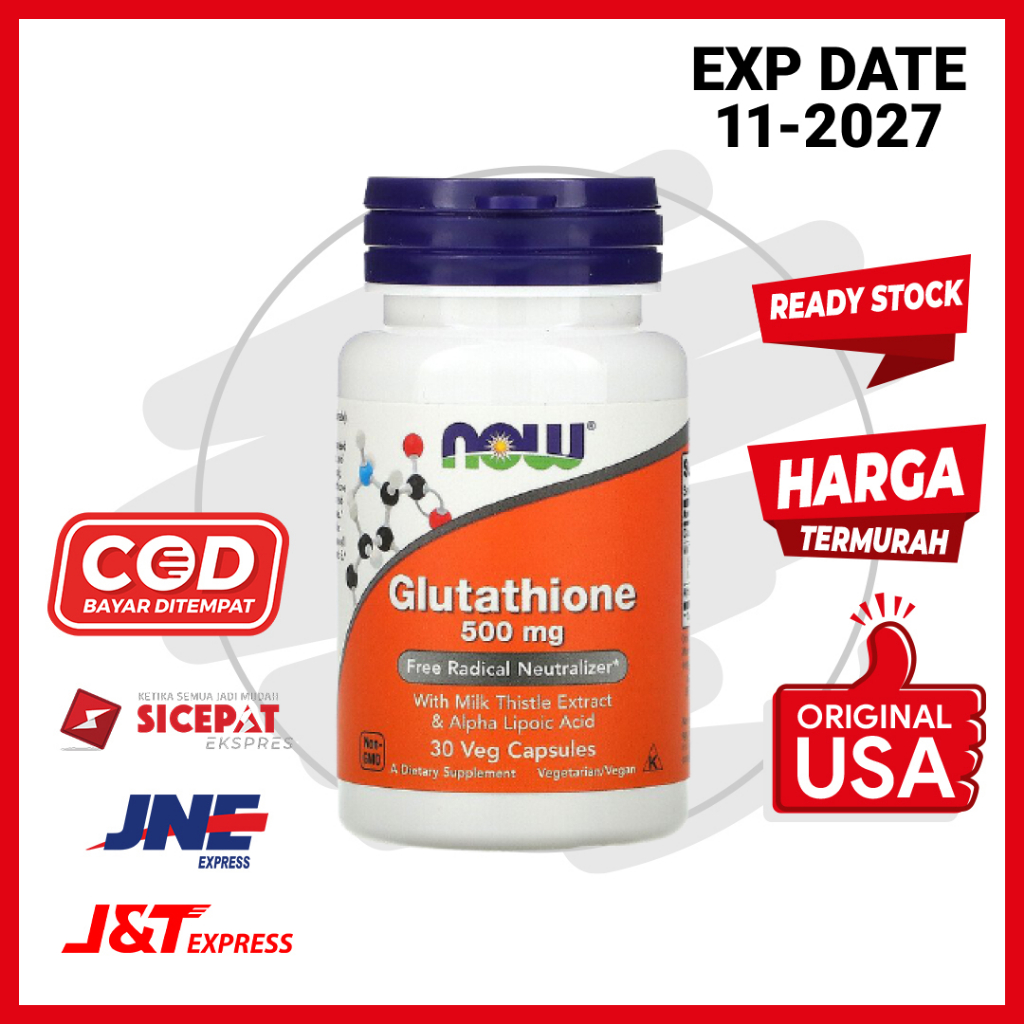 Harga Glutathione Kapsul NOW Terbaru Apr 2025 | BigGo Indonesia