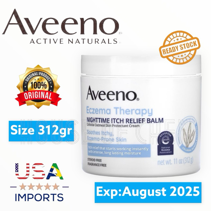 Aveeno Eczema Therapy Daily Moisturizing Cream Soothing, 52% OFF
