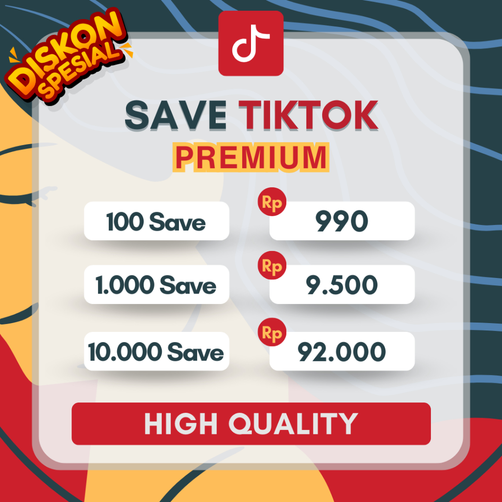 Harga save tiktok Terbaru Mar 2025 | BigGo Indonesia