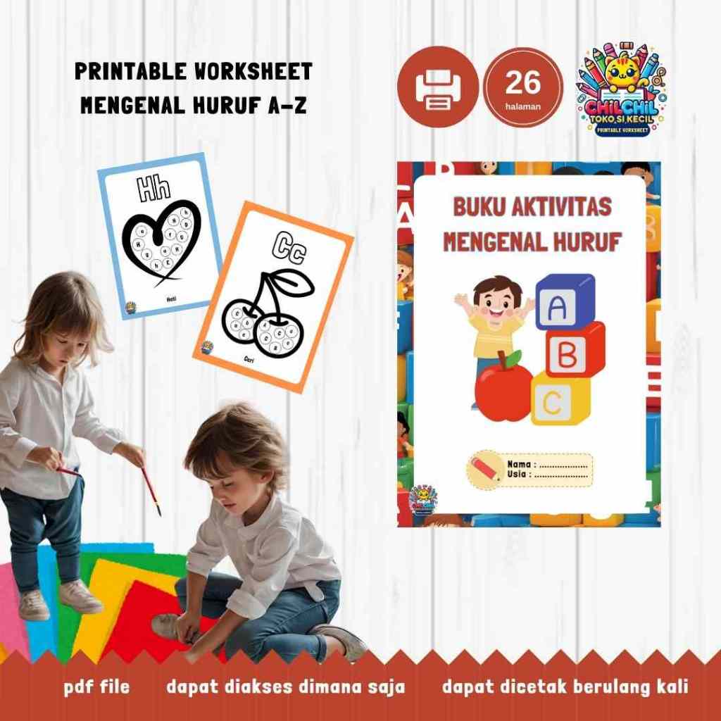 Harga worksheet anak 3 tahun mengenal huruf Terbaru Jan 2025 |BigGo Indonesia