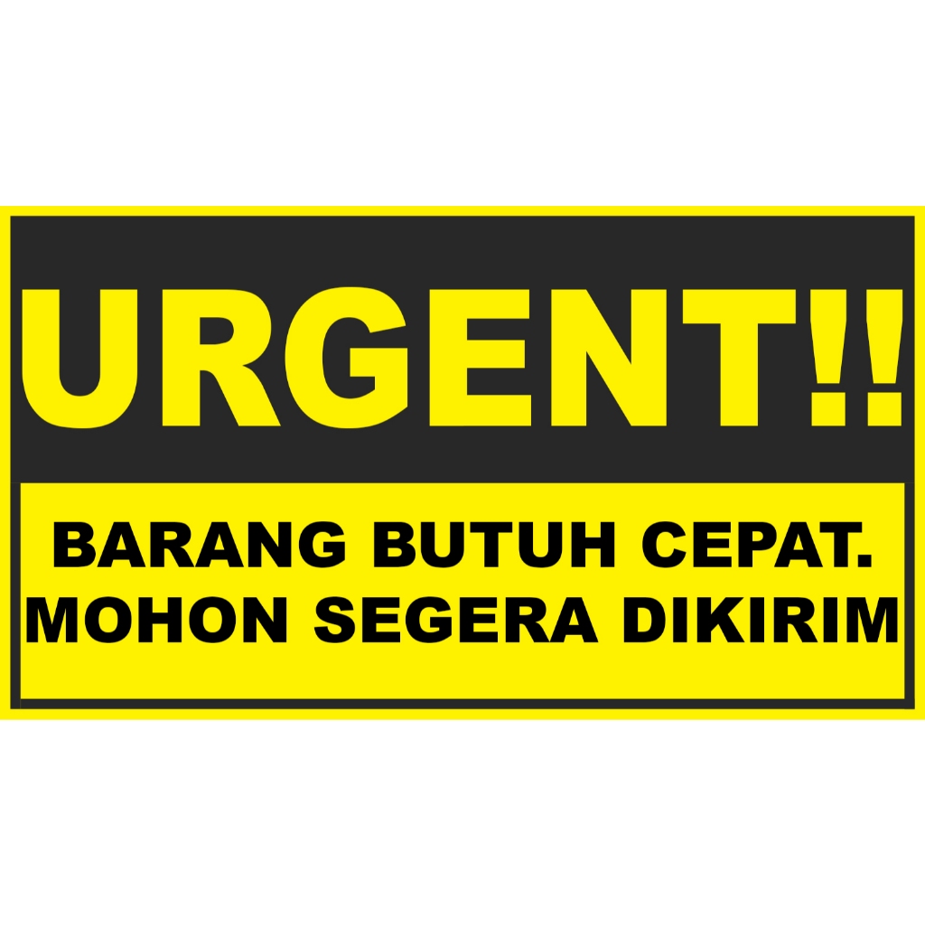 Harga urgent label Terbaru Jul 2025 | BigGo Indonesia