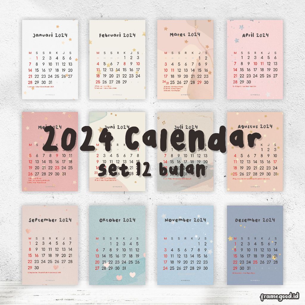 Harga kALENDER SEPTEMBER 2024 Terbaru Okt 2024 |BigGo Indonesia