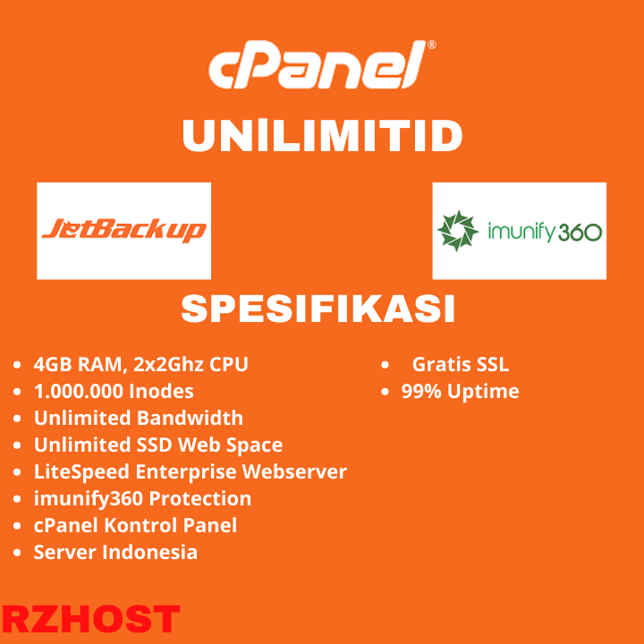 Harga cpanel unlimited Terbaru Mar 2025 | BigGo Indonesia