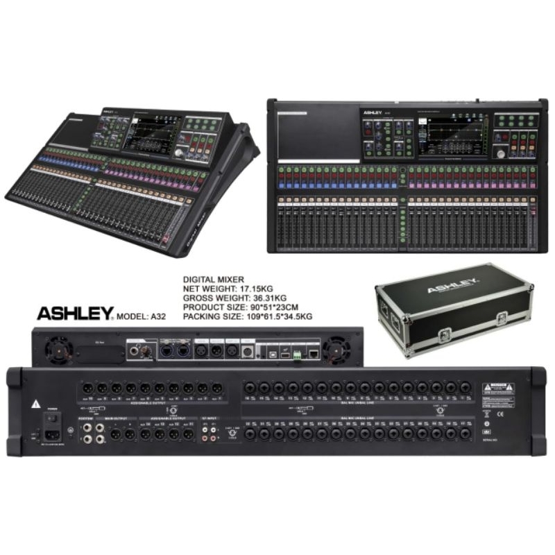 Harga Mixer Audio Digital Ashley Terbaru Des 2025 | BigGo Indonesia