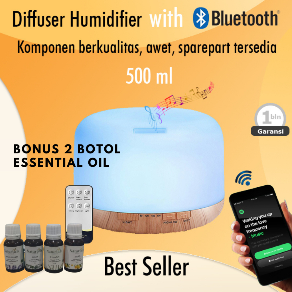 Harga Diffuser 500ML Music Terbaru Okt 2024 |BigGo Indonesia