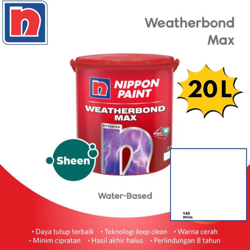 Harga nippon paint weatherbond 20l Terbaru Jan 2025 |BigGo Indonesia