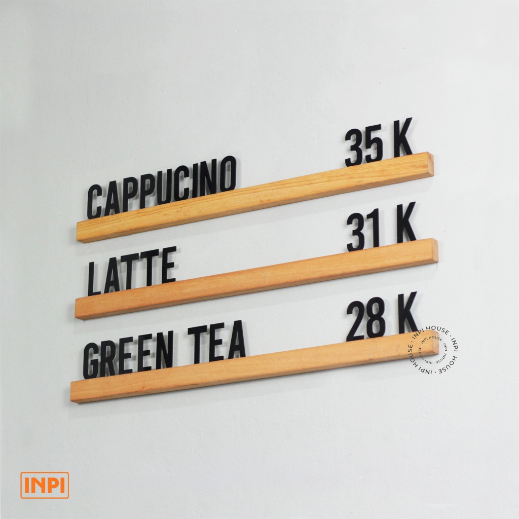 Harga akrilik menu cafe Terbaru Okt 2024 |BigGo Indonesia