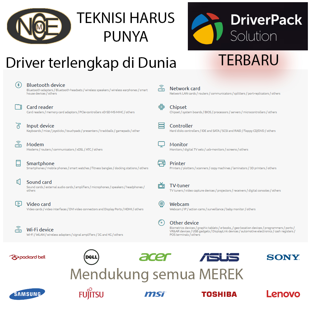 Harga Driverpack Solution 2023 Offline Terbaru April 2024 |BigGo Indonesia