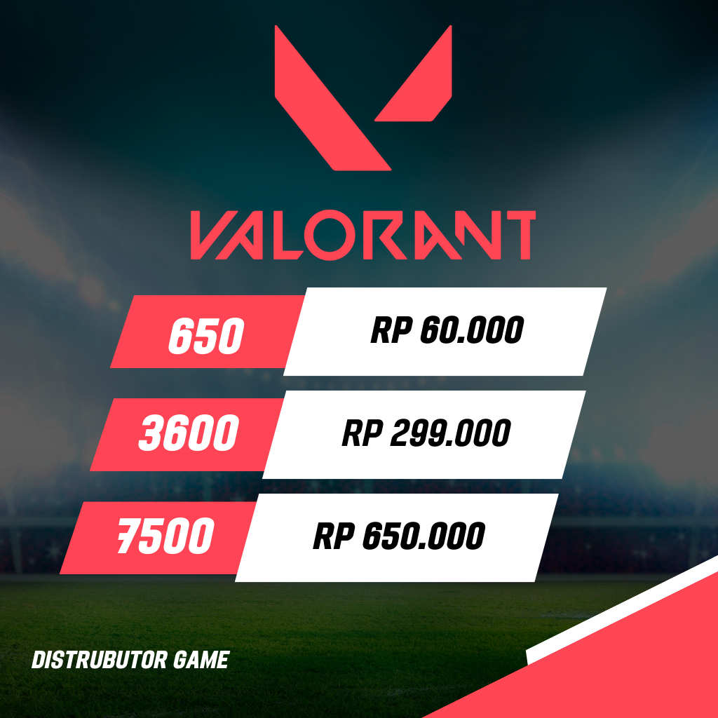 Harga Valorant Point Code Terbaru Jan 2025 |BigGo Indonesia