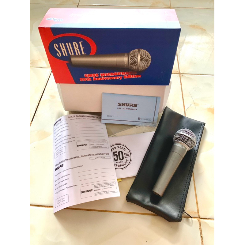 Harga Shure SM58 50TH Terbaru Jan 2025 |BigGo Indonesia