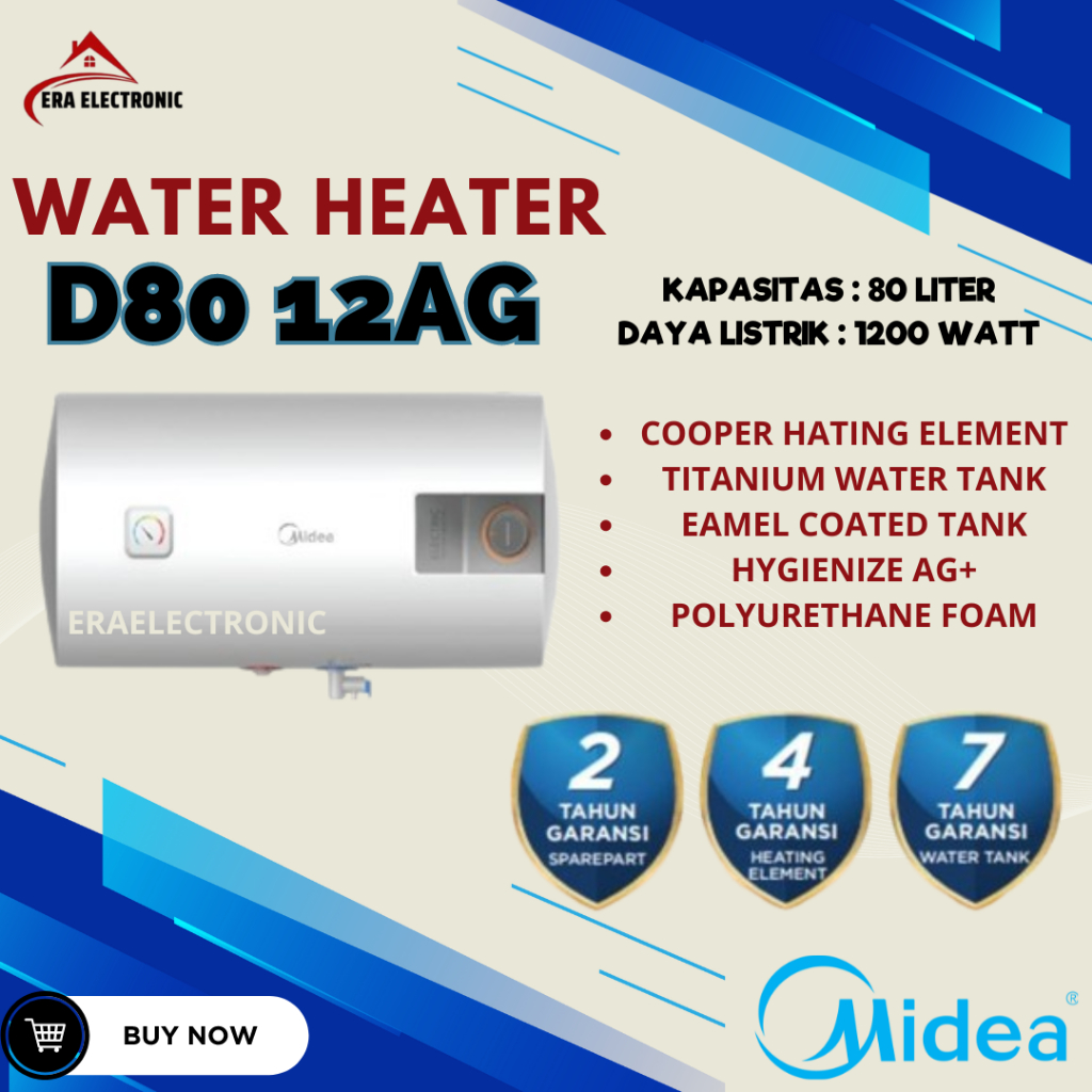 Harga water heater midea 80 liter Terbaru Nov 2025 | BigGo Indonesia
