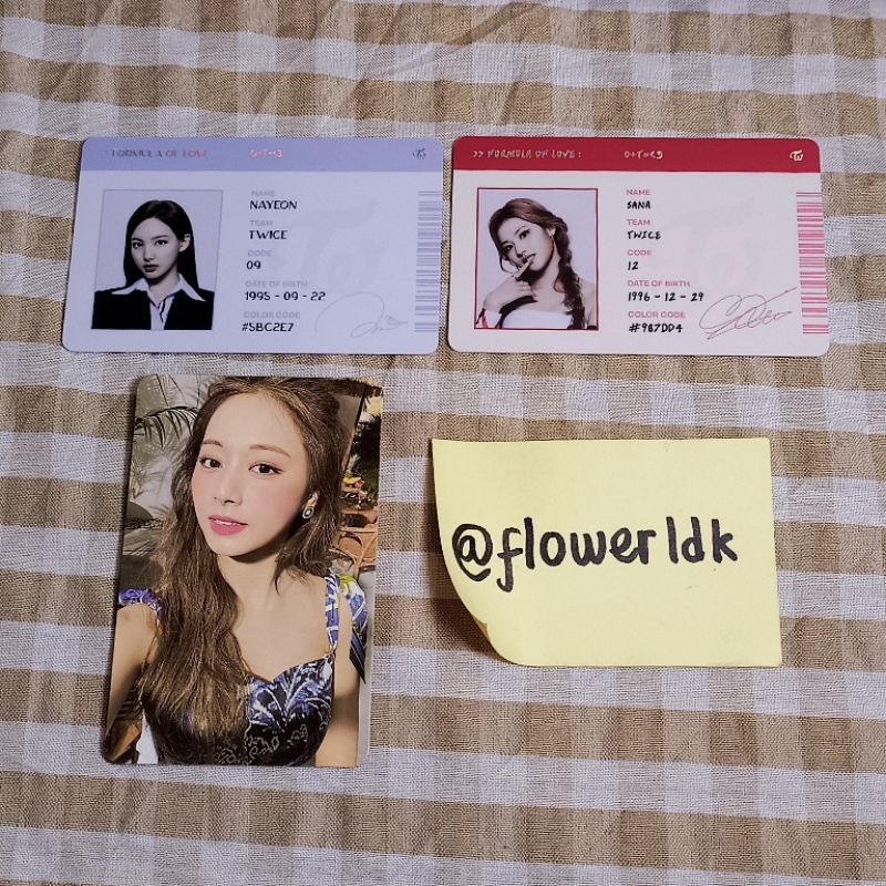 Harga Nayeon Photocard ID Card Terbaru Okt 2024 |BigGo Indonesia