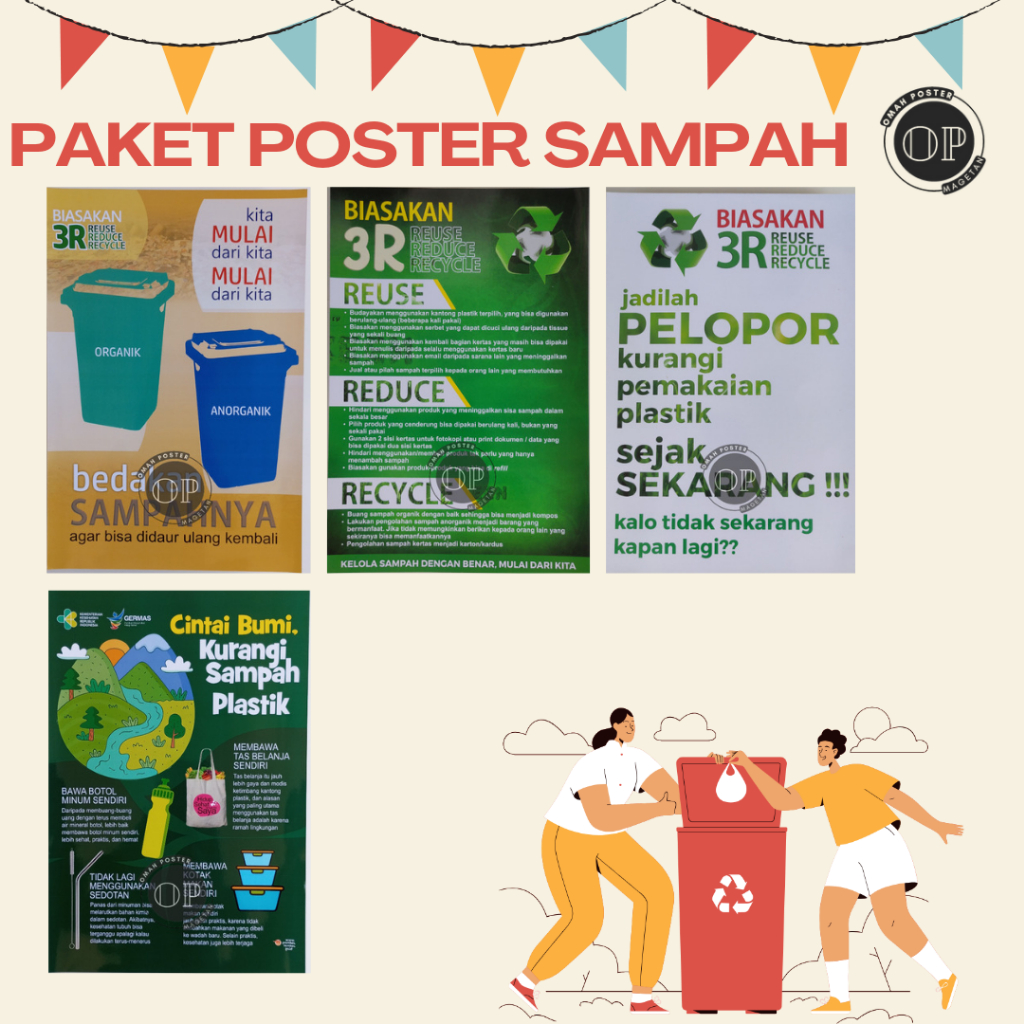 Harga poster sampah plastik Terbaru Feb 2026 | BigGo Indonesia