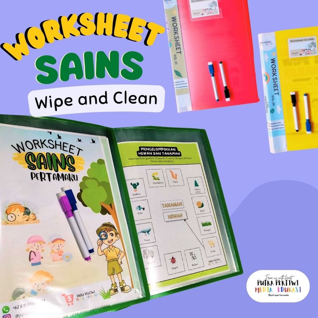 Harga worksheet sains anak Terbaru Okt 2024 |BigGo Indonesia