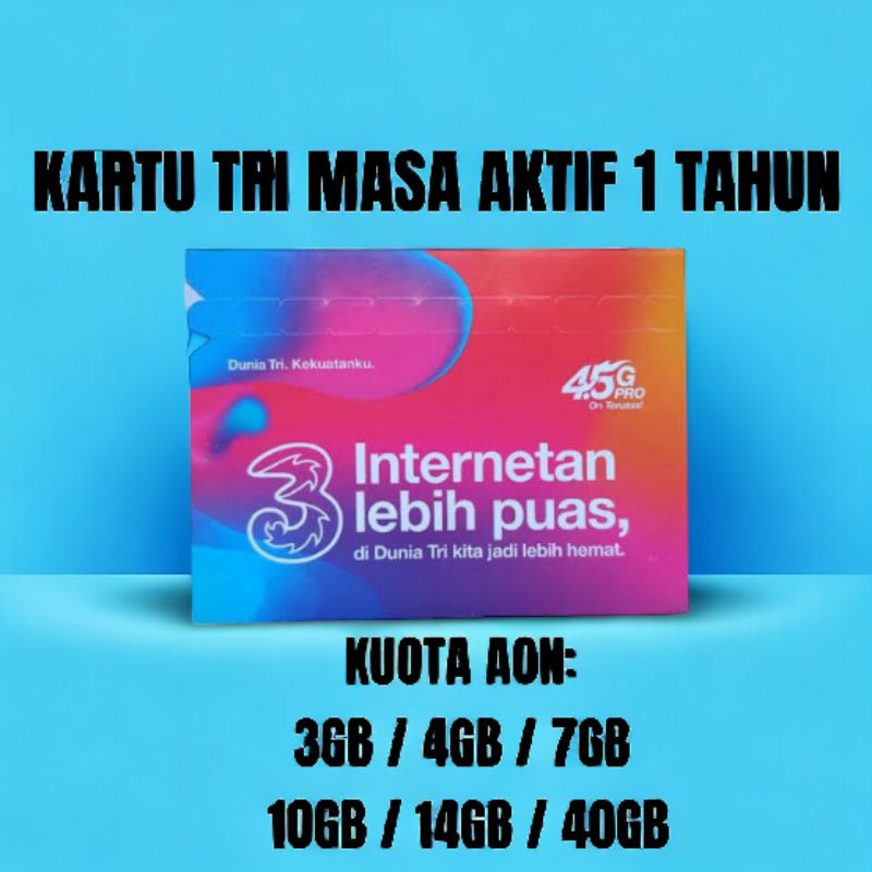 Harga Kartu TRI Aktif 1 Tahun Terbaru Des 2024 |BigGo Indonesia