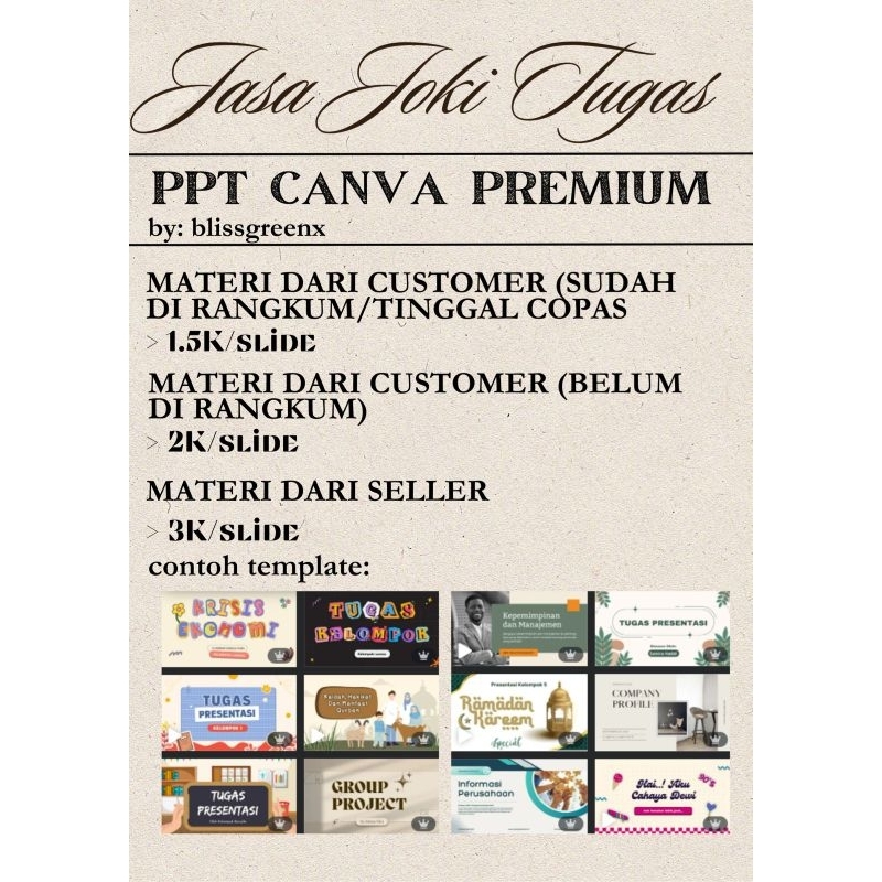 Harga PPT Canva Terbaru Okt 2024 |BigGo Indonesia